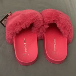 Primark | Shoes | Fluffy Slides | Poshmark
